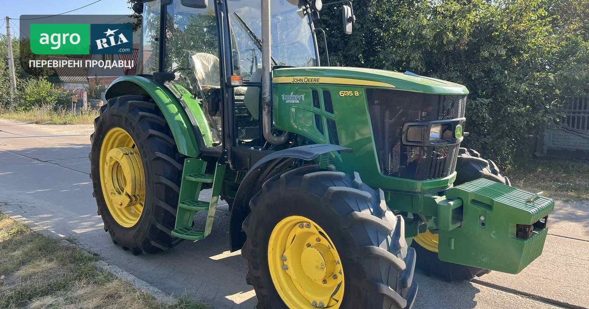 Купити Трактор John Deere 6135 B 2021. Б/в. Ціна 56 000 $, Ромни, Сумська область на AGRO.RIA