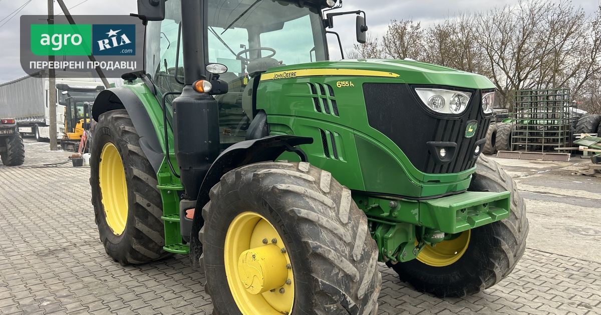 Купити Трактор John Deere 6155 R 2016. Б/в. Ціна 103 780 $, Підгайці ...