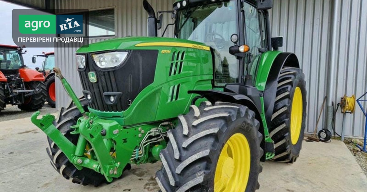 Купити Трактор John Deere 6175M 2016. Б/в. Ціна 84 803 $, Звенигородка ...