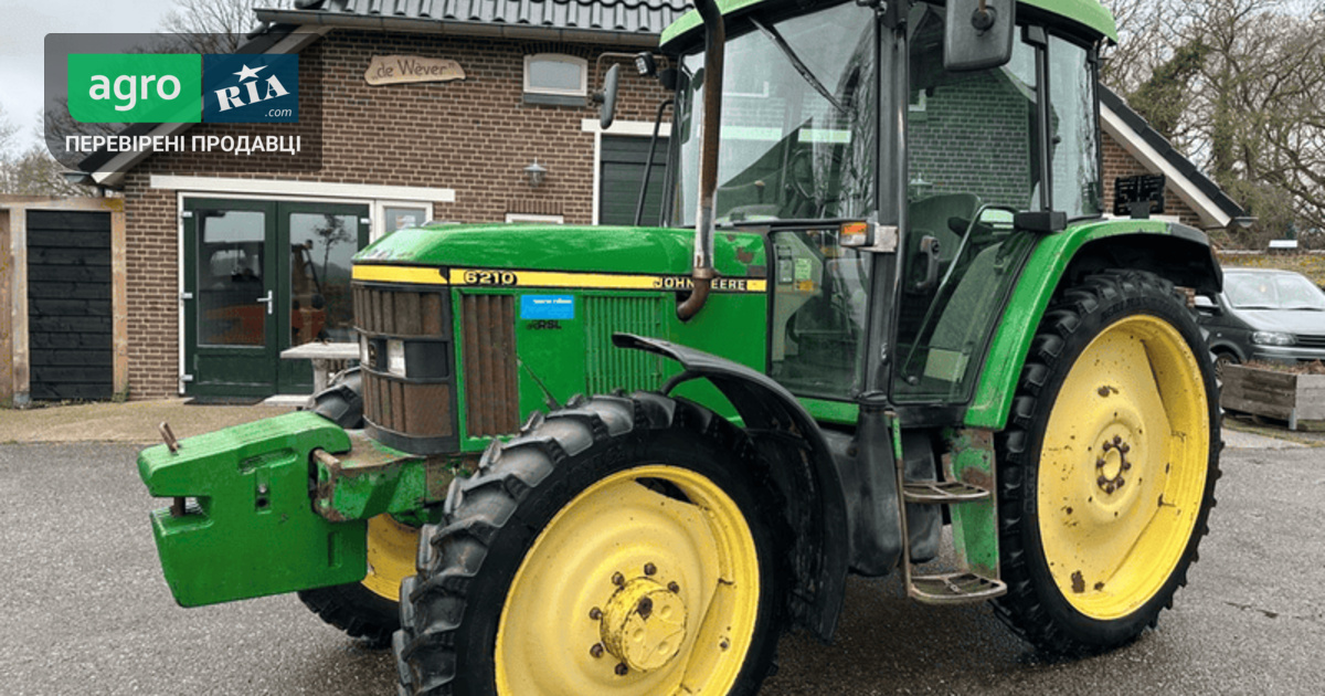 Купити Трактор John Deere 6210 2000. Б/в. Ціна 23 218 $, Звенигородка ...