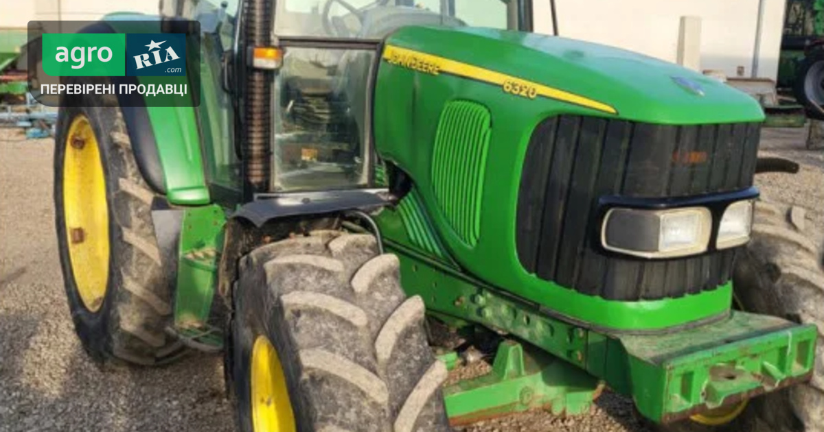 Купити Трактор John Deere 6320 2005. Б/в. Ціна 30 719 $, Звенигородка ...
