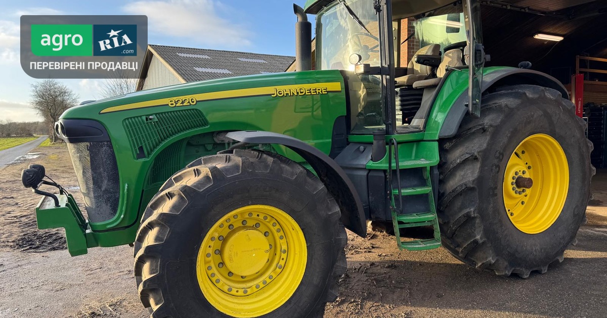 Купить Трактор John Deere 8220 2005. Б/у. Цена 93 850 $, Луцк, Волынская область на AGRO.RIA