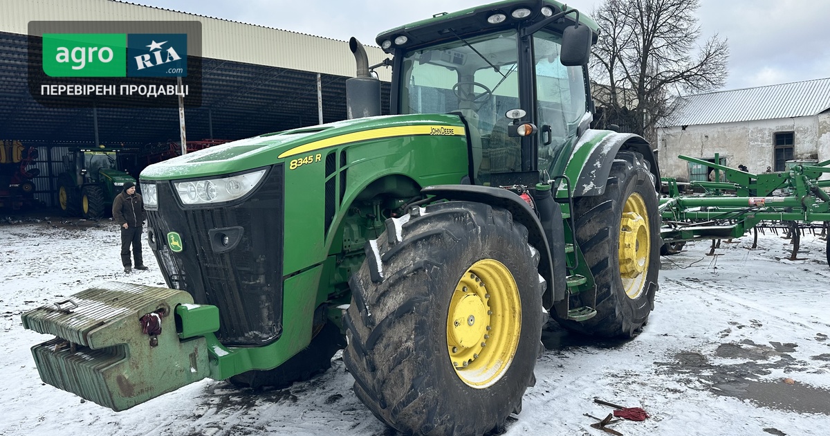 Купити Трактор John Deere 8345 R 2017. Б/в. Ціна 170 000 $, Лебедин ...