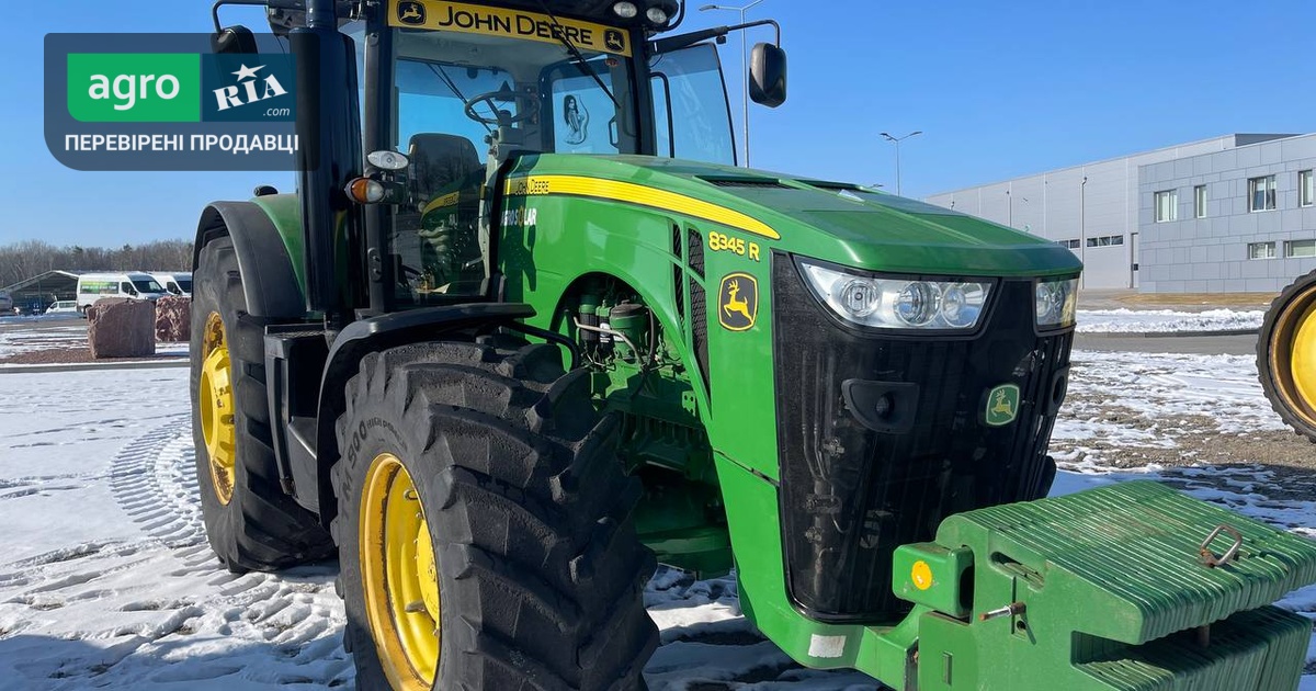 Купити Трактор John Deere 8345 R 2017. Б/в. Ціна 170 000 $, Обухів ...