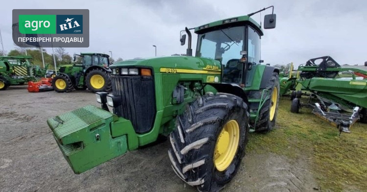 Купити Трактор John Deere 8410 2001. Б/в. Ціна 89 330 $, Бершадь ...