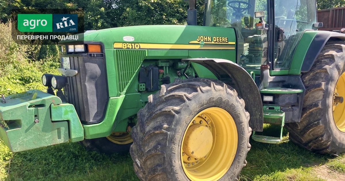 Купить Трактор John Deere 8410 2001. Б/у. Цена 86 794 $, Бершадь ...