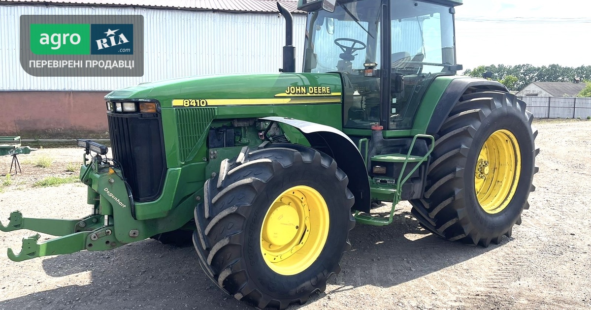 Купити Трактор John Deere 8410 2000. Б/в. Ціна 74 017 $, Бершадь ...