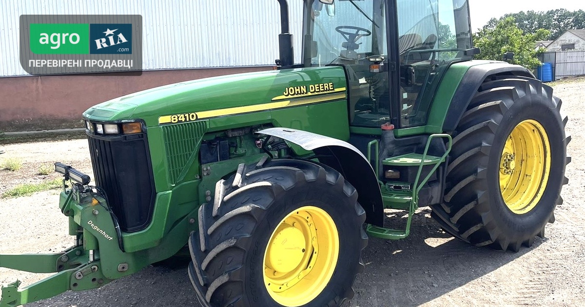 Купити Трактор John Deere 8410 2000. Б/в. Ціна 70 639 $, Бершадь ...