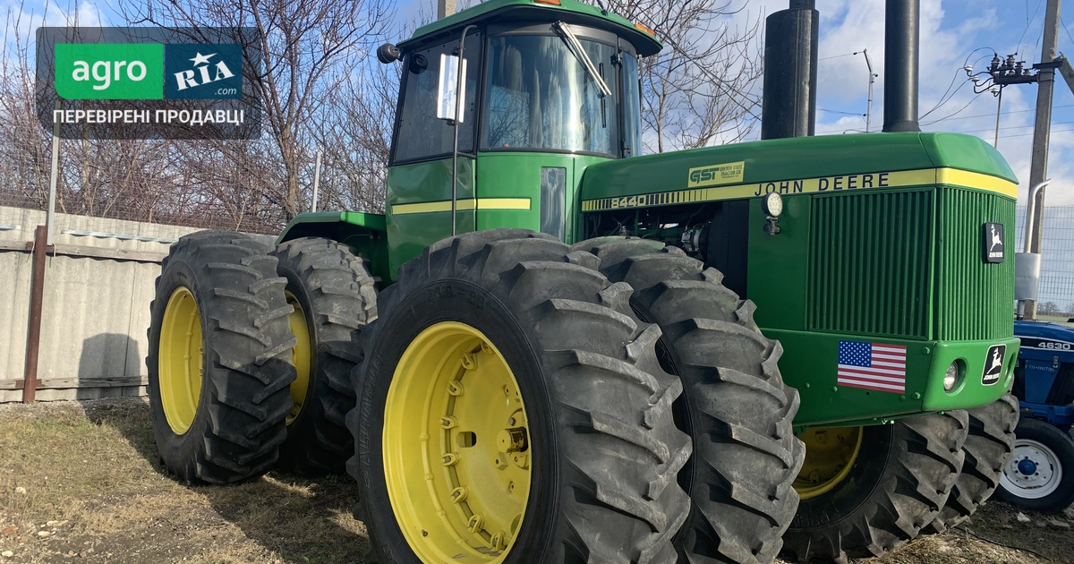 Купити Трактор John Deere 8440 1988. Б/в. Ціна 37 500 $, Київ, Київська ...
