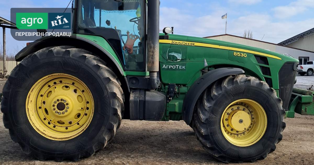 Купити Трактор John Deere 8530 2008. Б/в. Ціна 65 000 $, Дніпро ...