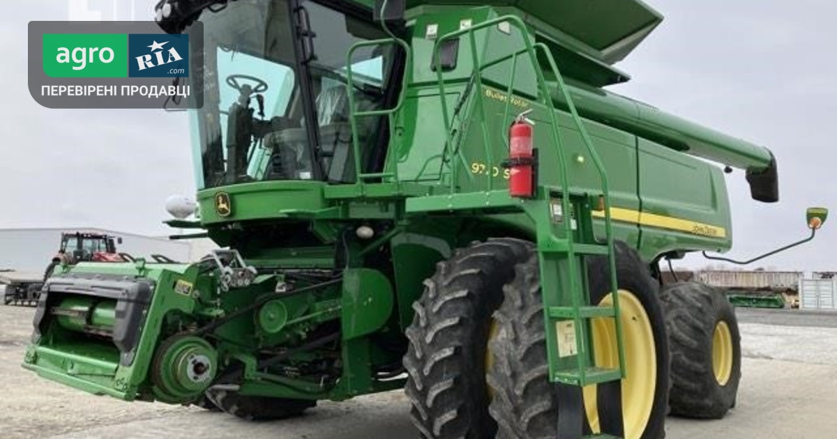 Купити Комбайн John Deere 9770 STS 2008. Б/в. Ціна 94 000 $, Біла ...