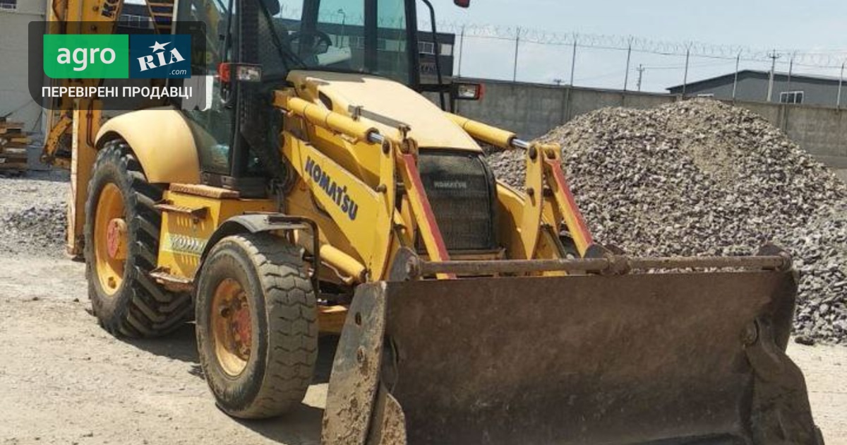 Купити Екскаватор Komatsu WB93R 2005. Б/в. Ціна 29 500 $, Київ ...
