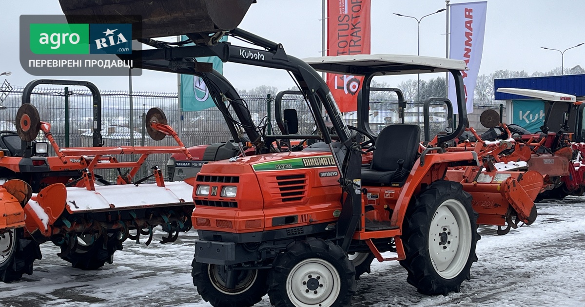 Купити Мінітрактор Kubota GL 1997. Б/в. Ціна 10 100 $, Вінниця, Вінницька область на AGRO.RIA