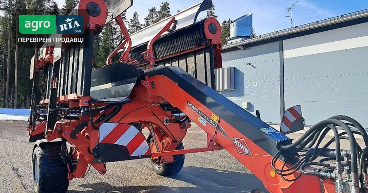 Купити Валкоутворювач Kuhn Merge Maxx 950 2019. Б/в. Ціна 72 557 $, Київ, Київська область на ...