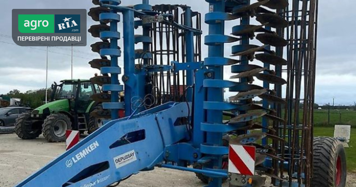 Купити Борона Lemken Heliodor 9/600 KA 2019. Б/в. Ціна 34 136 $, Звенигородка, Черкаська область ...