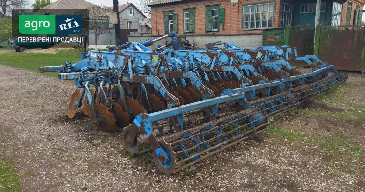 Купить Борона Lemken Rubin 9/400 2008. Б/у. Цена 15 560 $, Балаклея, Харьковская область на AGRO.RIA