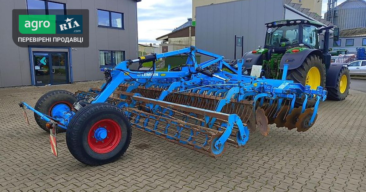 Купити Борона Lemken Rubin 9/600 KUA . Б/в. Ціна 30 587 $, Звенигородка, Черкаська область на ...