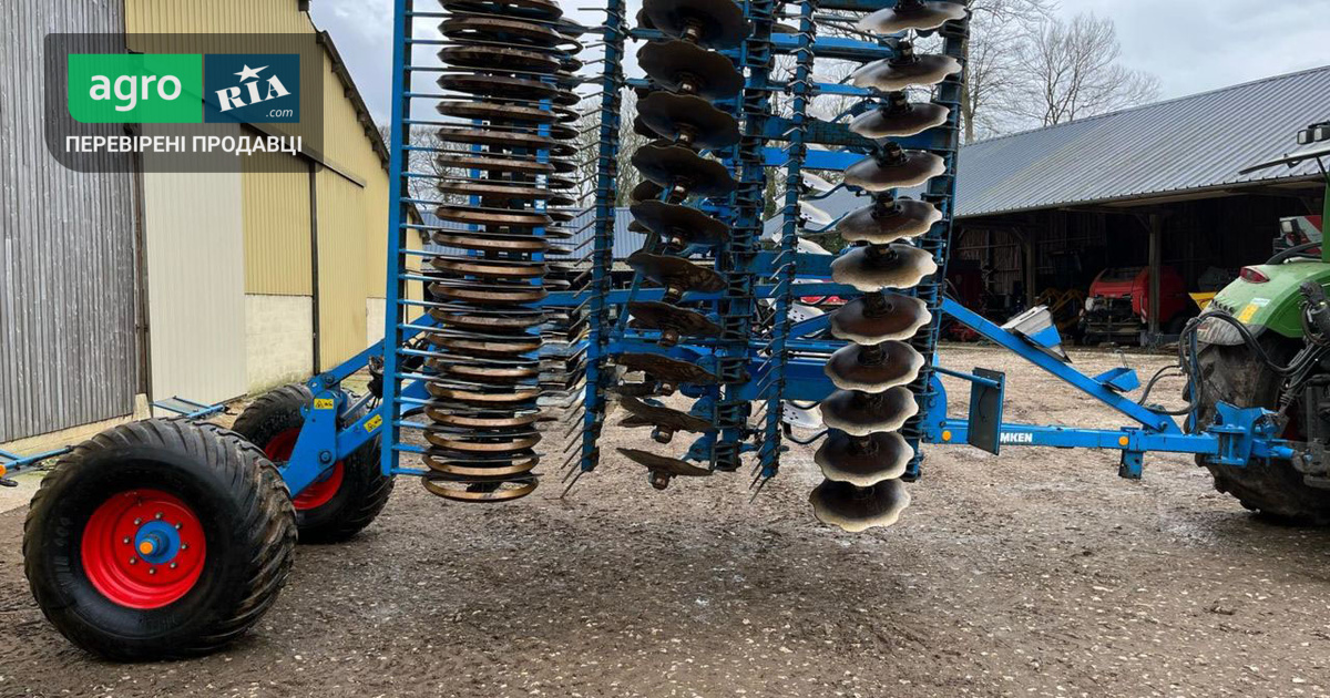 Купить Борона Lemken Rubin 9/600 KUA . Б/у. Цена 23 779 $, Звенигородка, Черкасская область на ...