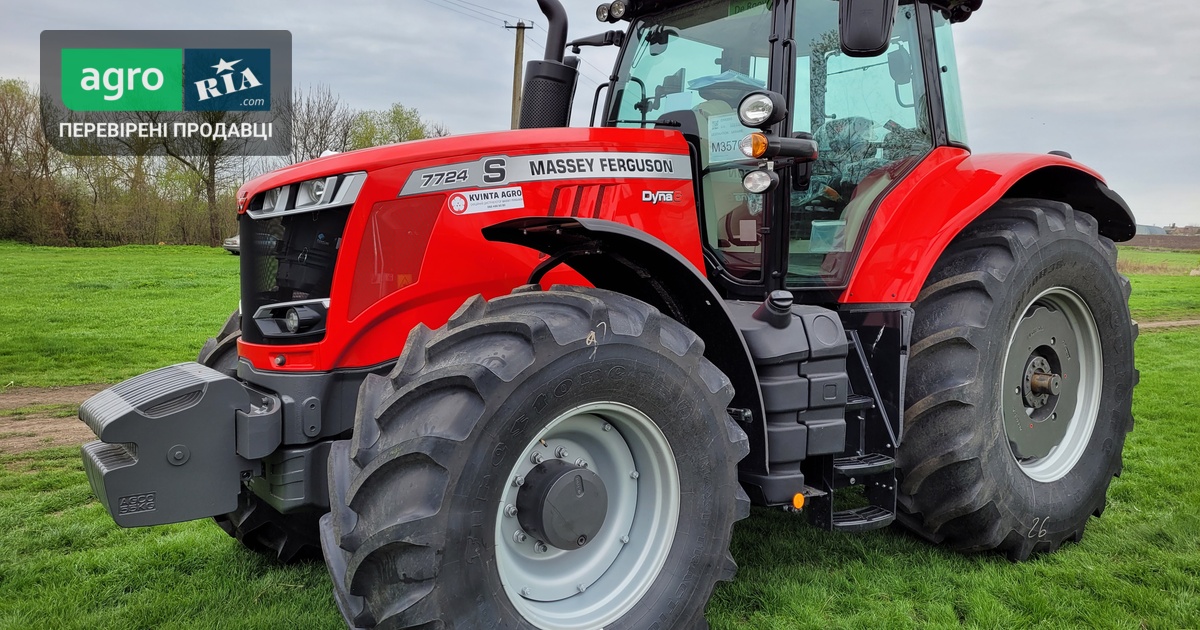 Купити Трактор Massey Ferguson 7724 S 2024. Б/в. Ціна 176 295 $, Кропивницький, Кіровоградська ...