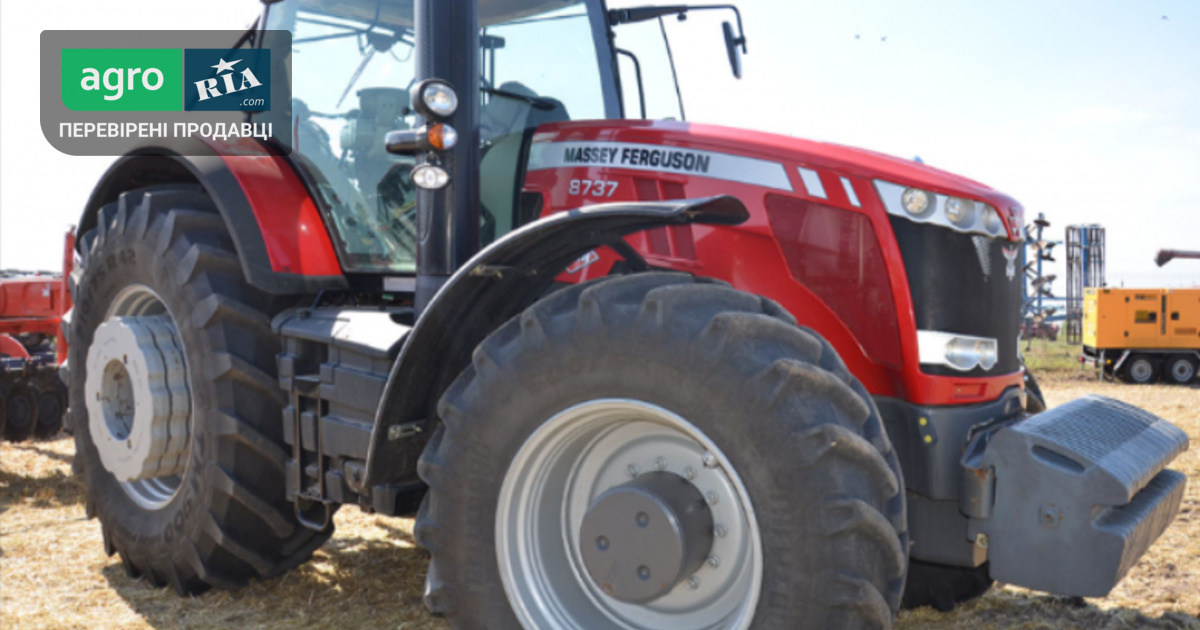 Купити Трактор Massey Ferguson 8737 2021. Б/в. Ціна 227 632 $, Луцьк, Волинська область на AGRO.RIA