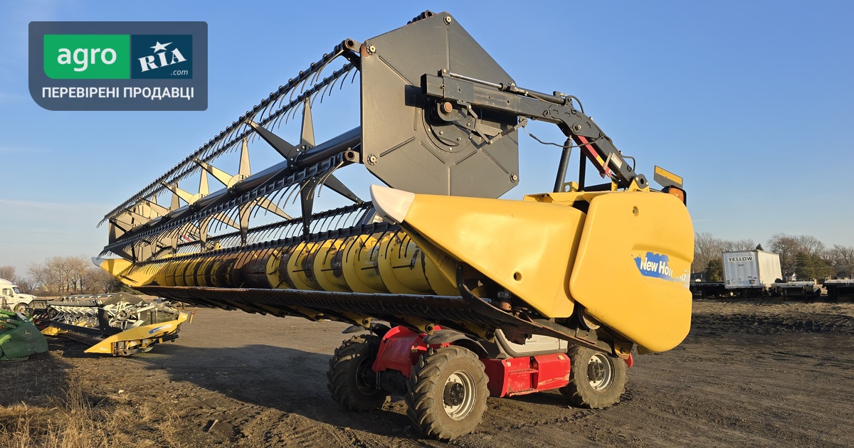 Купити Жниварка New Holland 740CF-30 SuperFlex 2011. Б/в. Ціна 24 000 ...