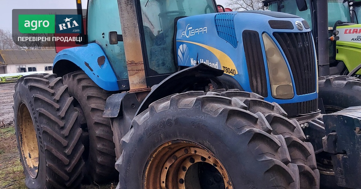 Купити Трактор New Holland 8040 2008. Б/в. Ціна 25 000 $, Прилуки ...