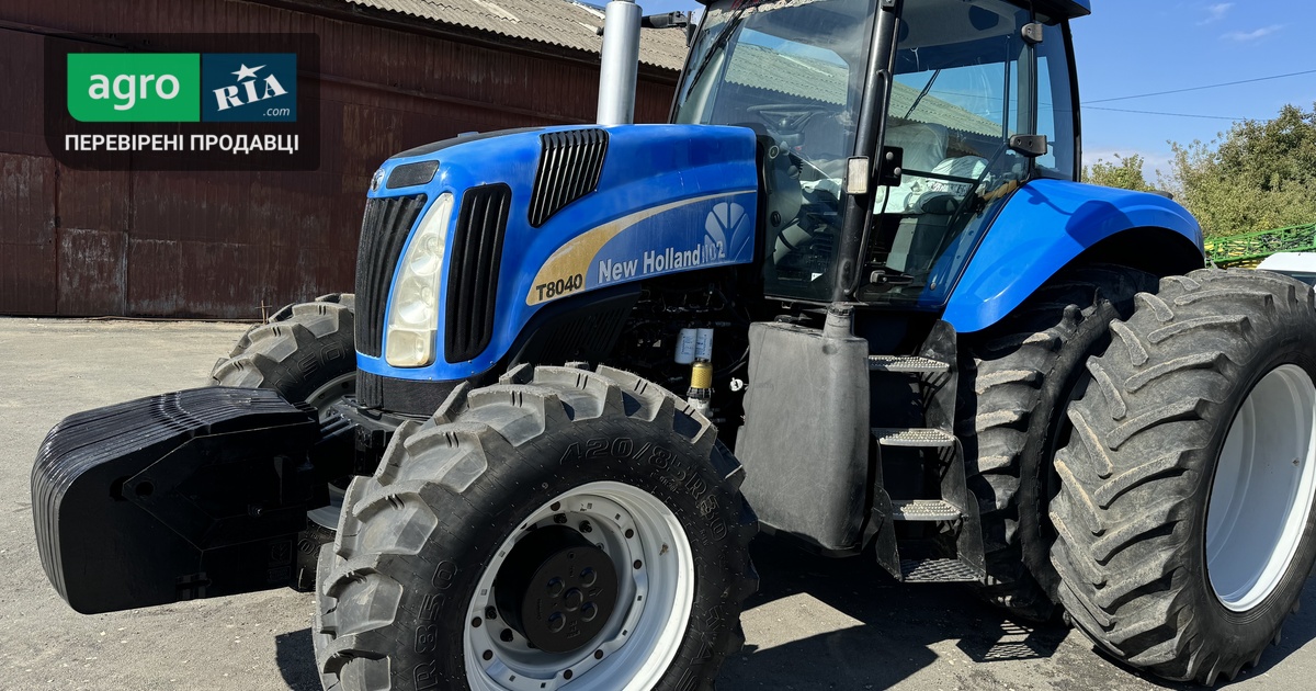 Купити Трактор New Holland 8040 2009. Б/в. Ціна 35 999 $, Кам’янець ...