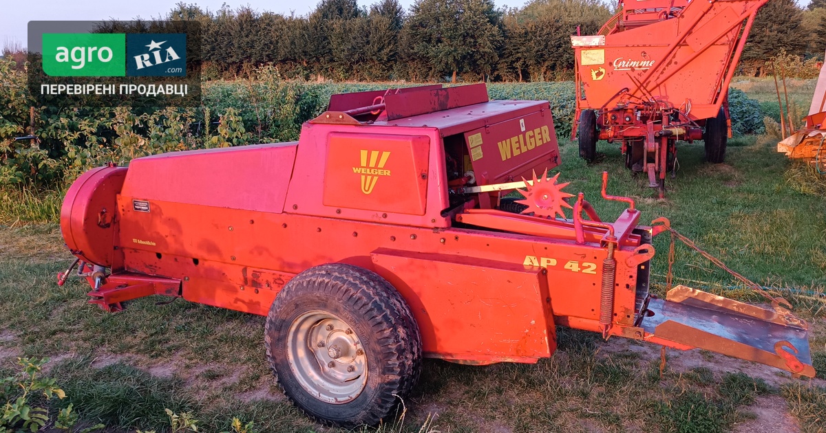Купити Прес-підбірник Welger AP 42 2000. Б/в. Ціна 4 200 $, Володимир ...