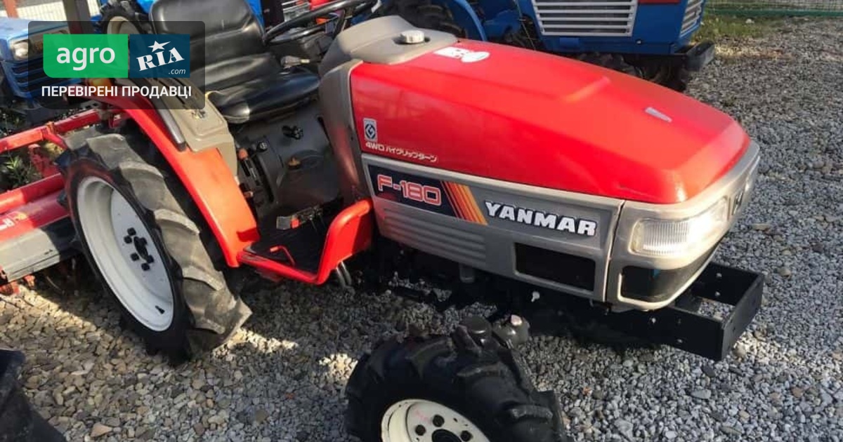 Купити Мінітрактор Yanmar F180 1991. Б/в. Ціна 6 600 $, Чернівці ...