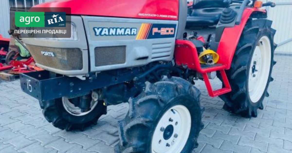 Купити Мінітрактор Yanmar F200 1999. Б/в. Ціна 6 600 $, Заліщики, Тернопільська область на AGRO.RIA