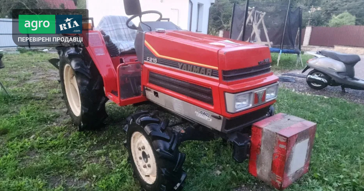 Купить Минитрактор Yanmar F215 1999. Б/у. Цена 6 900 $, Кременец ...