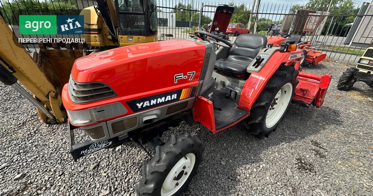 Купити Мінітрактор Yanmar F7 1992. Б/в. Ціна 5 300 $, Мукачево, Закарпатська область на AGRO.RIA