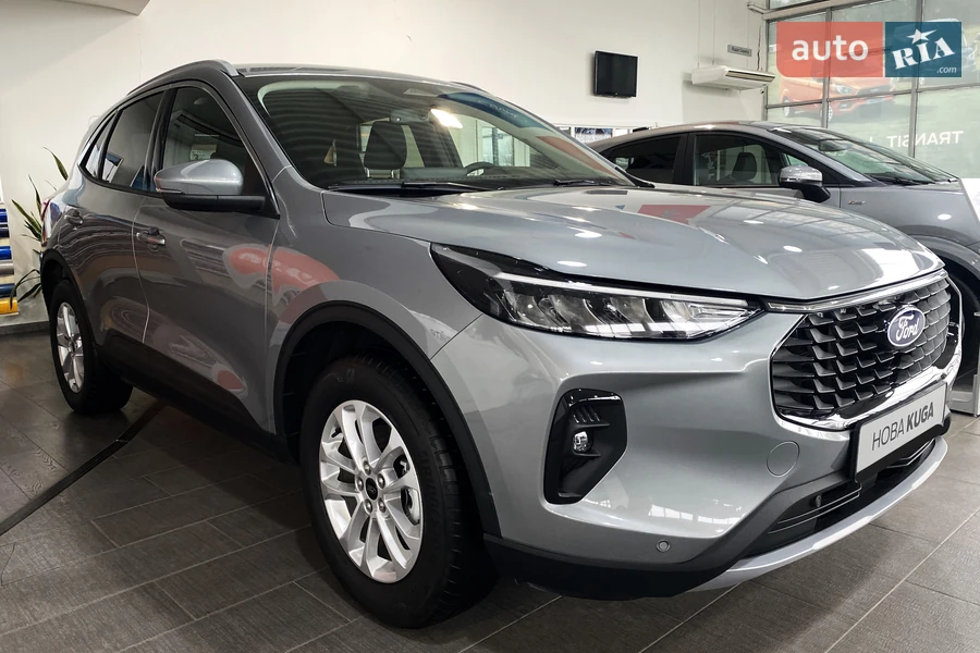 Купити нове авто Ford Kuga Titanium 2024, Solar Silver, Автомат. Ціна ...