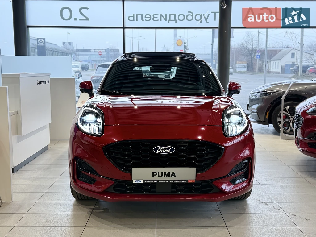 AUTO.RIA – Нове авто Форд Пума (Ford Puma), 1.0 MHEV AT (155 к.с.) ST ...