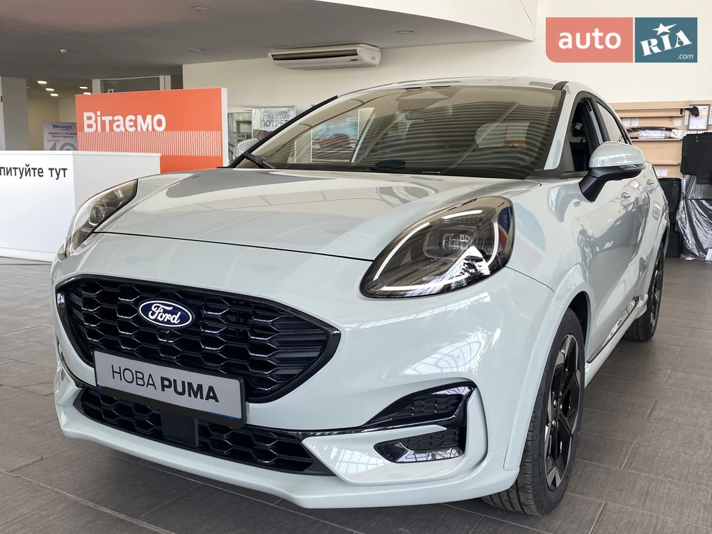 AUTO.RIA – Нове авто Форд Пума (Ford Puma), 1.0 MHEV AT (125 к.с.) ST ...