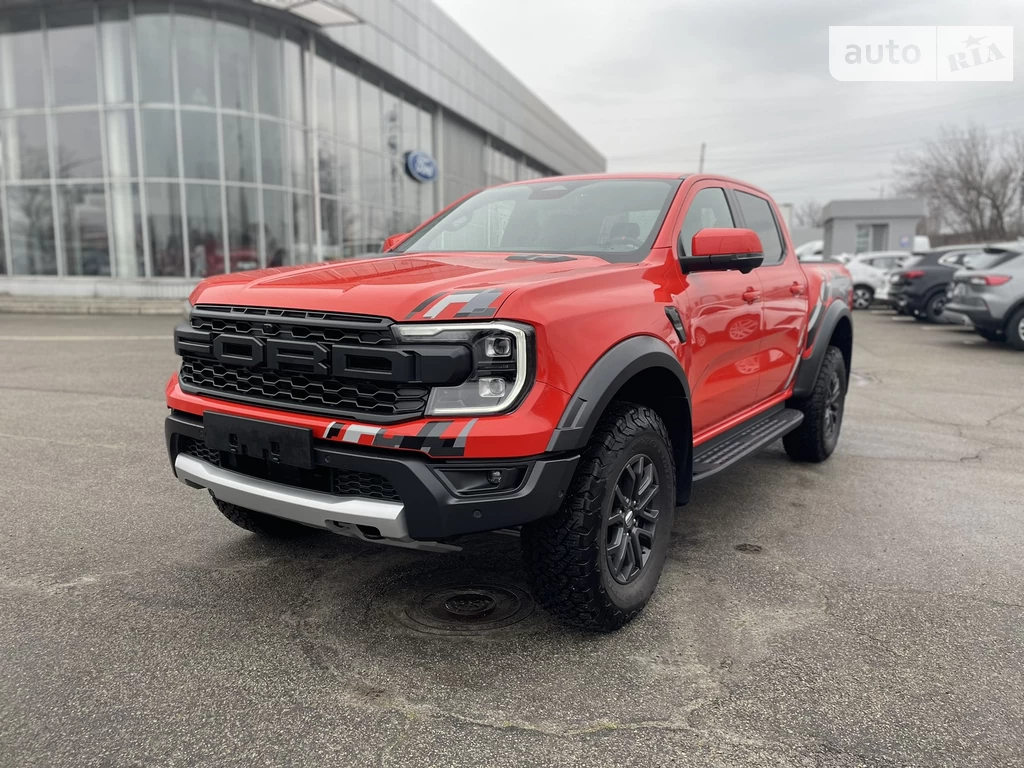 AUTO.RIA – Новое авто Форд Рейнджер (Ford Ranger), Raptor 3.0 EcoBoost ...
