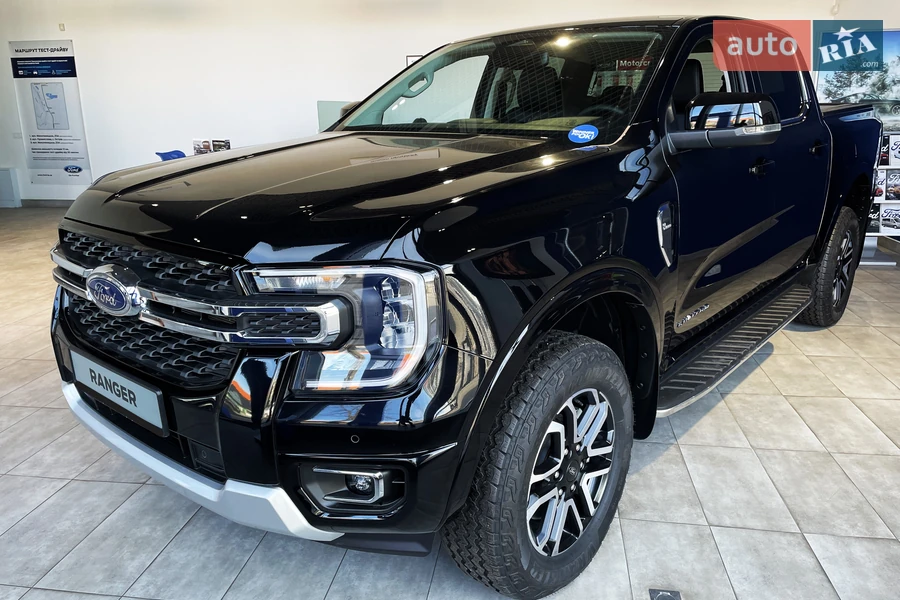 Купити нове авто Ford Ranger Limited 2023, Absolute Black, Автомат ...
