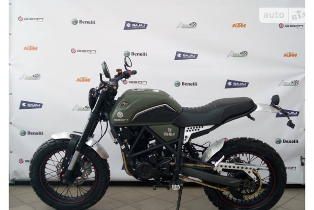 AUTO.RIA – Нове Геон Скрамблер (Geon Scrambler), 250 Base 2024 р.в., зелений. Ціна 79340 грн. в ...
