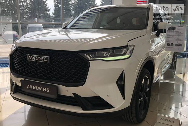 AUTO.RIA – Нове авто Хавал Х6 (Haval H6), 2.0i 7DCT (204 к.с.) 4WD Top ...