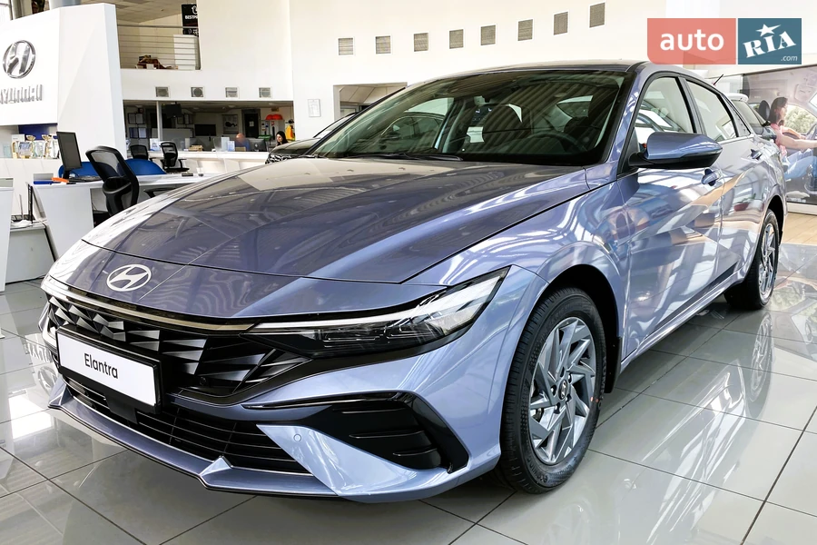 Купити нове авто Hyundai Elantra Style 2024, Meta Blue Pearl, Автомат ...