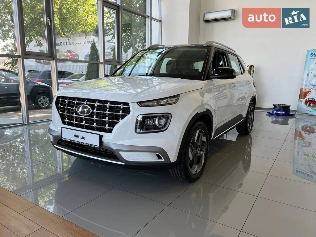 AUTO.RIA – Новое авто Хюндай Венью (Hyundai Venue), 1.6 MPi AT (123 к.с ...