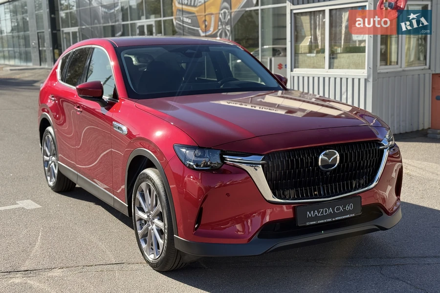 Купити нове авто Mazda CX-60 Exclusive-Line 2025, Soul Red Crystal (46V ...