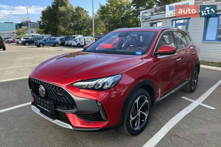 Купити нове авто MG HS Trophу AWD 2023, Dynamic Red, Автомат. Ціна ...