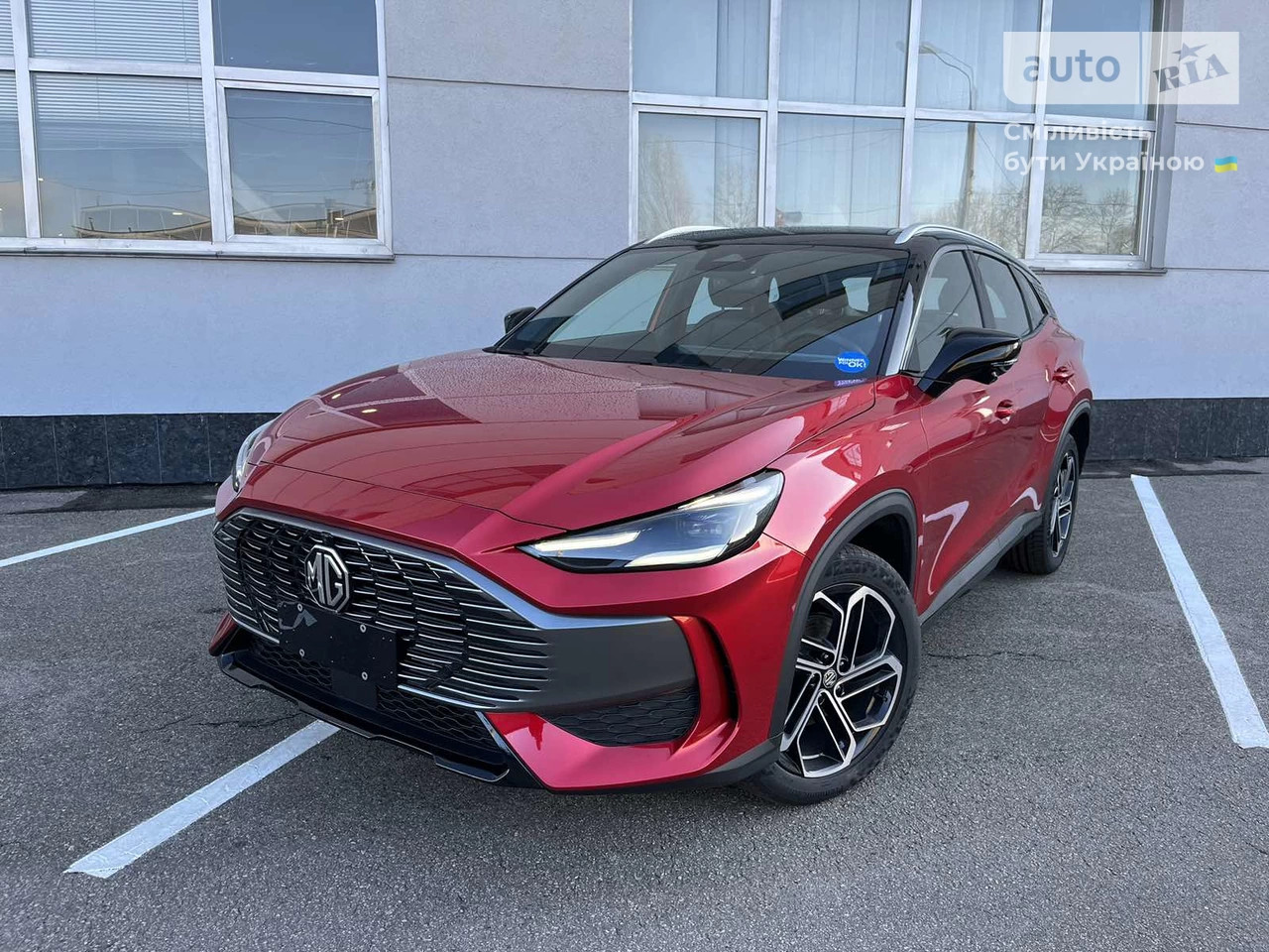 AUTO.RIA – Нове авто МГ Ван (MG One), 1.5T CVT (167 к.с.) LUX 2023 р.в., red + black roof. Ціна ...