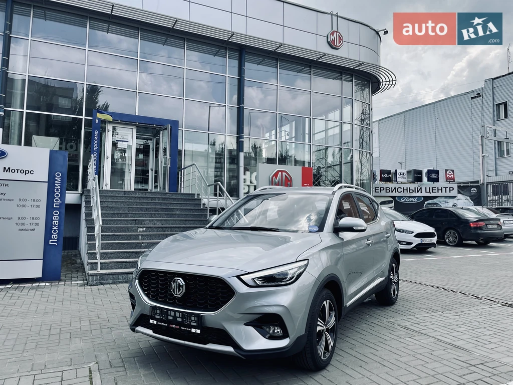 AUTO.RIA – Нове авто МГ ЗС (MG ZS), 1.5 CVT (114 к.с.) COM 2023 р.в., st. moritz blue. Ціна ...