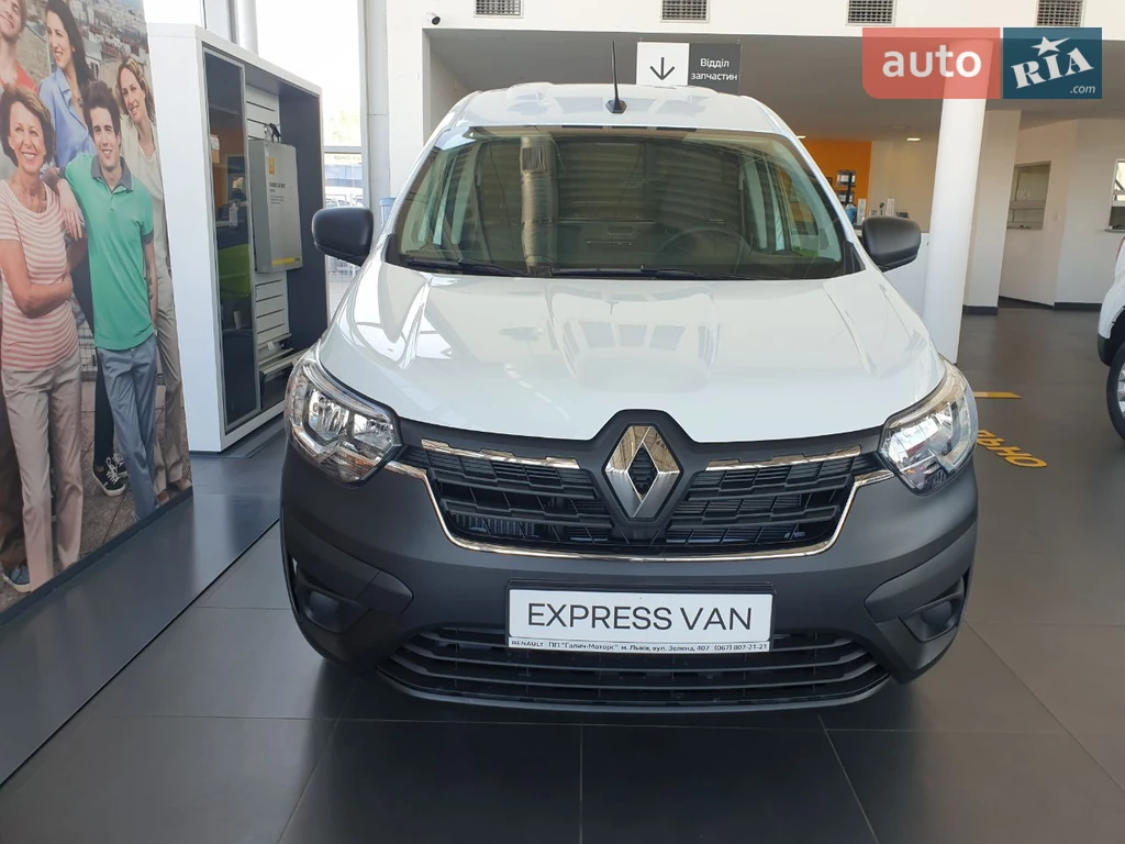 AUTO.RIA – Нове авто Рено Експрес Ван (Renault Express Van), 1.5D МТ ...