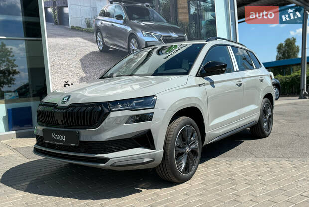 AUTO.RIA – Нове авто Шкода Карок (Skoda Karoq), 1.4 TSI AT (150 к.с.) Sportline 2024 р.в., steel ...