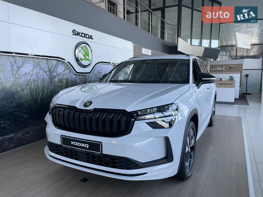 AUTO.RIA – Нове авто Шкода Kodiaq (Skoda Kodiaq), 2.0 TDI 7-DSG (150 к.с.) 4x4 Sportline 2025 р ...