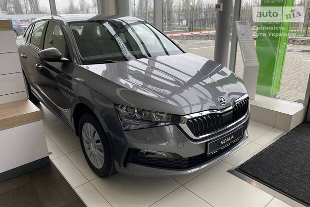 AUTO.RIA – Нове авто Шкода Скала (Skoda Scala), 1.6 MPI AT (110 к.с ...