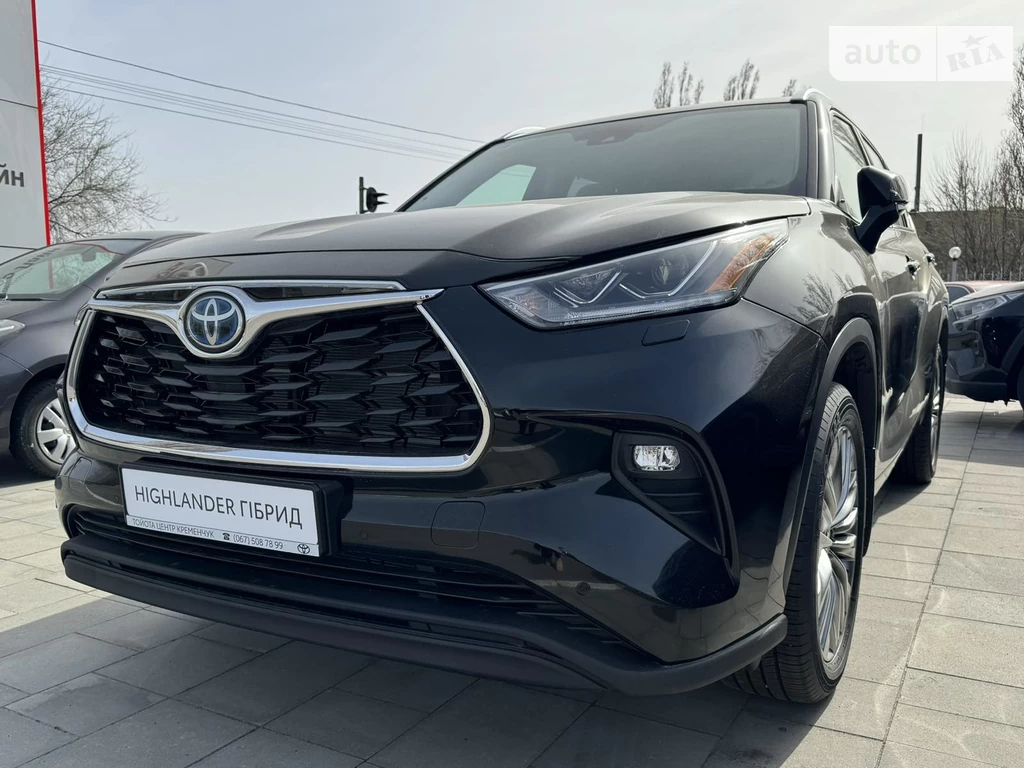 AUTO.RIA – Нове авто Тойота Хайлендер (Toyota Highlander), 2.5h e-CVT ...
